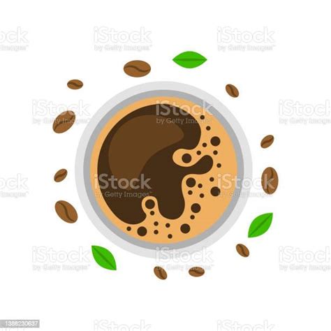 추상 플랫 패스트 푸드 컵 커피 와 콩 식사 배경 벡터 디자인 스타일 요리 아침 식사 0명에 대한 스톡 벡터 아트 및 기타 이미지 0명 갈색 건강에 좋지 않은 음식