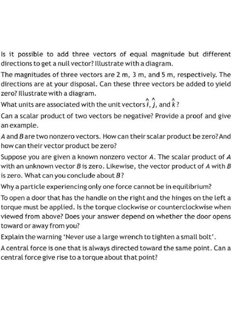 Physics Assignment Xi Reasoning Pdf
