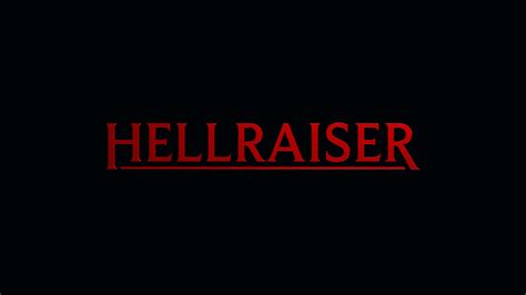 Hellraiser Main Title Sequence Behance