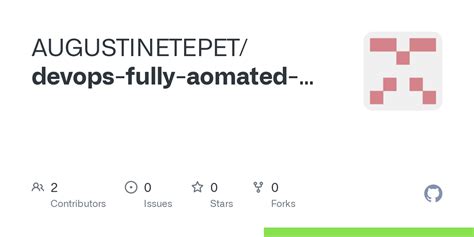 Github Augustinetepet Devops Fully Aomated Demo