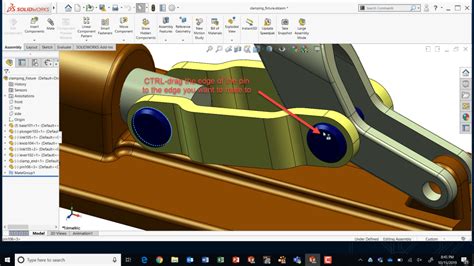 Solidworks How To Copy And Mate By Ctrl Drag And Drop Gsc