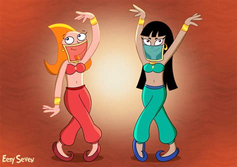 Comm Young Adult Candace And Stacy Belly Dancers By Eezyseven On