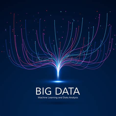 Abstract Big Data Visual Concept Digital Technology Visualization