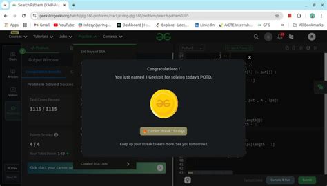 Rajeswari Machina On Linkedin Day17 Gfg160 Geekstreak2024 Gfg160 Geekstreak2024 Womenintech