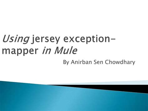 Using Jersey Exception Mapper Pptx Internet Computing
