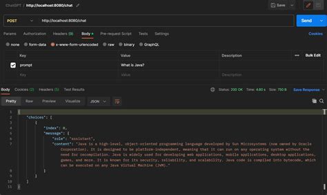 Openai Chatgpt Apis Using Spring Boot