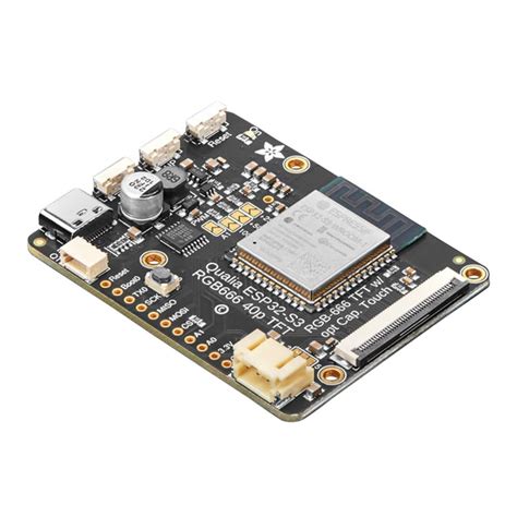 Adafruit Industries Qualia Esp32 S3 For Ttl Rgb 666 Displays Micro Center