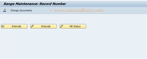 Ehsh C Nr Recn Sap Tcode Number Ranges Occup Health Record Number Transaction Code