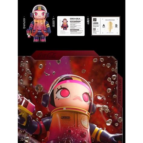預購 Molly 珍藏400 泡泡瑪特 Popmart 茉莉 400 可口可樂 Molly Space 盲盒 公仔 Labubushop