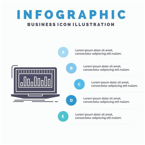 Data Financial Index Monitoring Stock Infographics Template For Website And Presentation