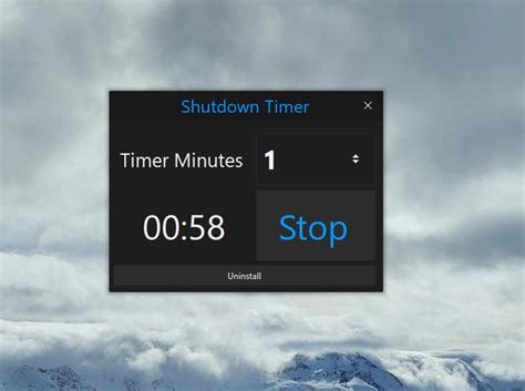 Shutdown Timer Windows Rief Softwares