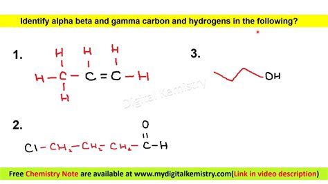 What Is Alpha And Beta Carbon Organic Chemistry Gamma Carbon