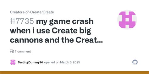 My Game Crash When I Use Create Big Cannons And The Create Mod And How Do I Fix It · Issue 7735