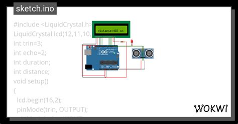 超音波 Wokwi ESP STM Arduino Simulator