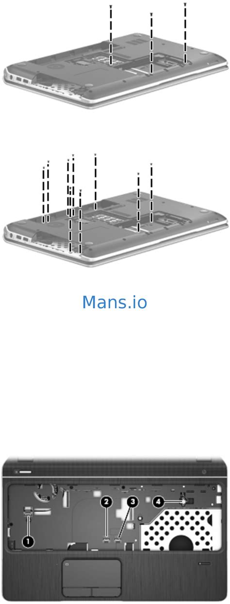 Hp Envy Dv6 7213nr Maintenance And Service Guide Online 75130 65869