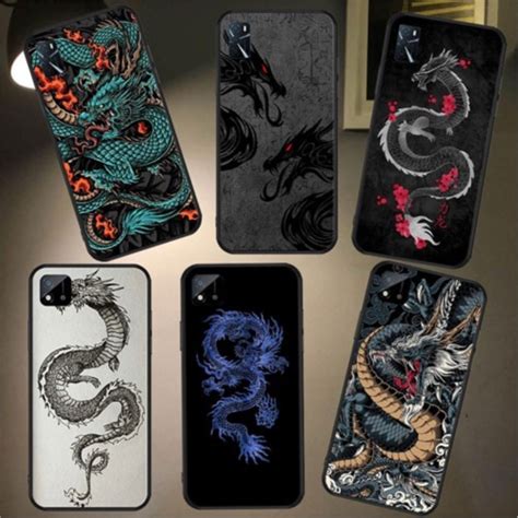 Tenco Spark Go 10 20 20c Pova 5 6 Pro 2024 230310 Black Soft Phone Case Dragon H Shopee Malaysia