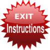 Red Exit Button Clip Art At Clker Com Vector Clip Art Online Royalty Free Public Domain