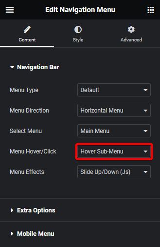 How To Open Dropdown On Hover In Elementor The Plus Addons For Elementor