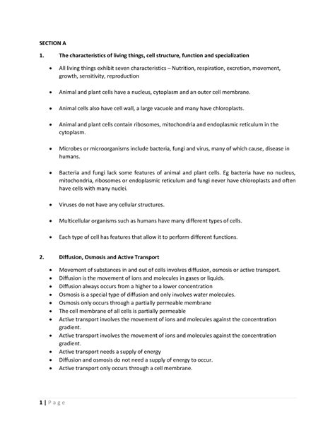 390191588 Hsb Notes Summary Of The Human And Social Biology Syllabus