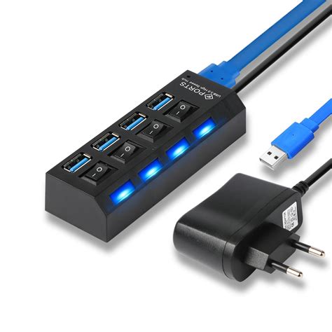 Hoge Port Ports Usb Hub Multi Lader Met Powe Vicedeal