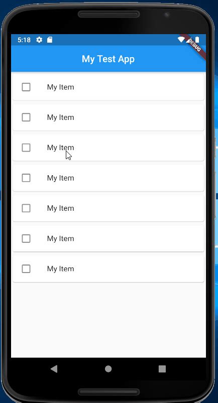 Android Change Particular ListTile Icon In ListView Builder Stack