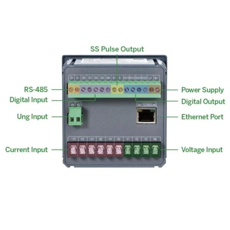 Pmc S963 E Low Cost Three Phase Multifunction Smart Meter Voltage Power Measurement Rs 485