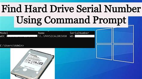 Find Hard Disk Serial Number In Windows PC Laptop Hard Drive Name Model SerialNumber By CMD