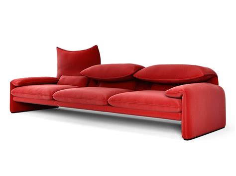 Cassina Maralunga 50 Maxi 3 Seater Sofa Mohd Shop