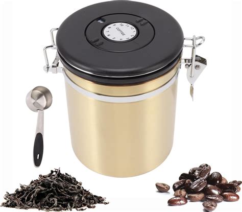Airtight Coffee Canister Stainless Steel Canister Coffee