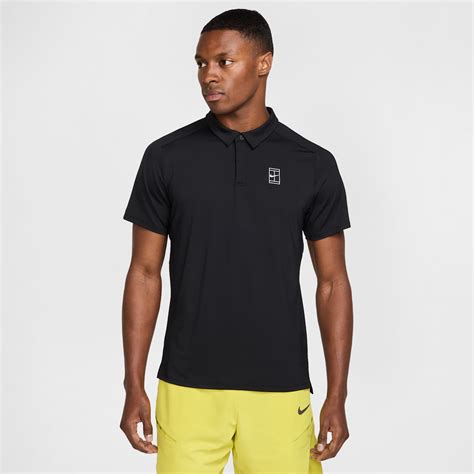 Slim Black Polos