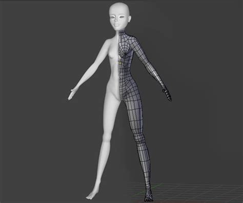 Female Character Modeling In Blender Part Envato Tuts Character Modeling Female Model