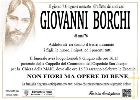 Giovanni Borchi Reportpistoia