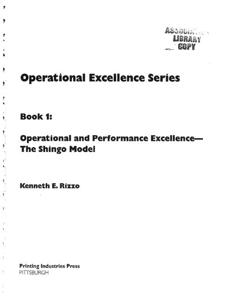 The Shingo Model Pdf