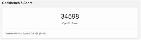 Opencl Score Less Than Half In Macos 5700 Xt Oc 078 Monterey 122 Details In Comments R