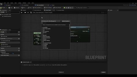 ue5 blueprints tutorial 051 9 create a node blueprint interface functions event no outputs