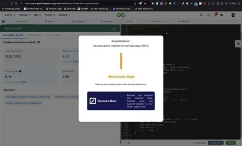 Geekstreak2024 Deutschebank Potd Codingchallenge Problemsolving