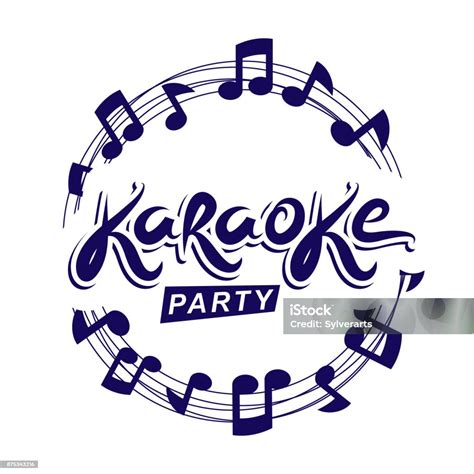 뮤지컬 노래방 성능 전단지 포스터 메모와 함께 장식 뮤지컬 시트 돌기에 대한 스톡 벡터 아트 및 기타 이미지 돌기 음표 공연 Istock