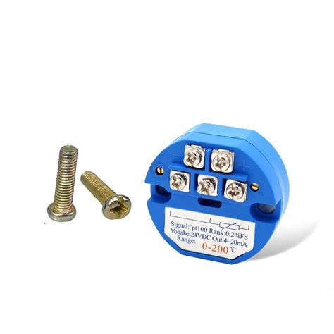 Rtd Pt100 Temperature Transmitter Sensor Module Th Grandado