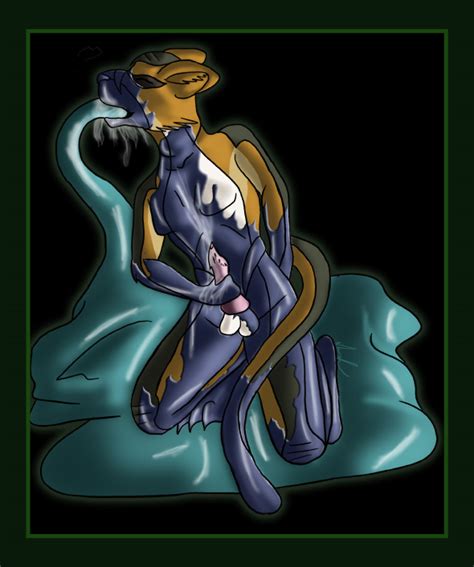 Rule 34 Anthro Dragonmanmike Furry Gay Goo Latex Leguma Male Oral Penis Rubber Sex Symbiote