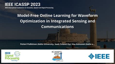 Model Free Online Learning For Waveform Optimization In Integrated Sensing And Communications