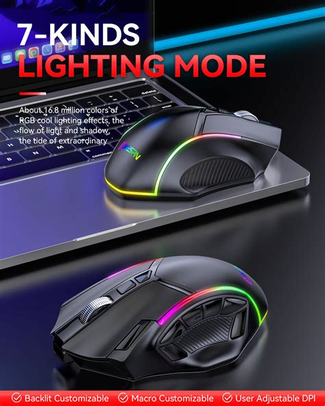 W605 Wireless Macro Defined Mechanical Mouse Dongguan ShiXingSheng