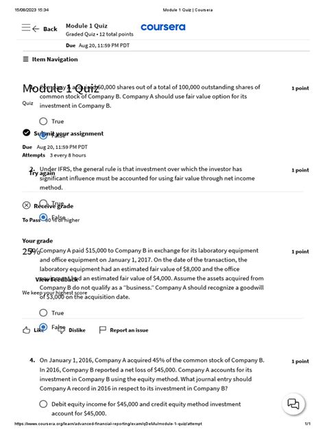 Module 1 Quiz Coursera Pdf