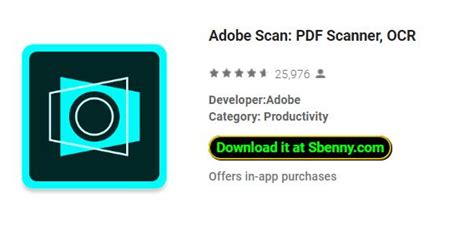 Adobe Scan Full Version Unlocked Free APK Android Download