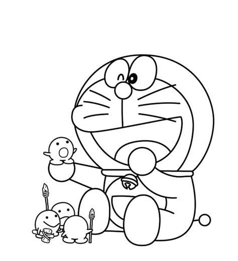 ระบายสีโดราเอมอน