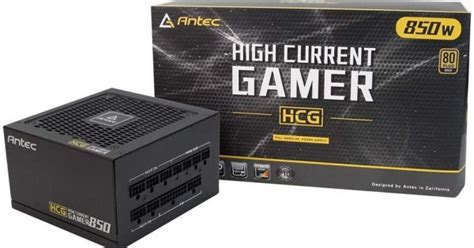 Antec Hcg850 Gold Power Supply 850 Watts 80 Plus Gold Psu With 120mm