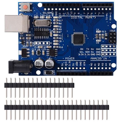 Carte Arduino Uno Atmega328p Ch340 Microcontrôleur Polyvalent