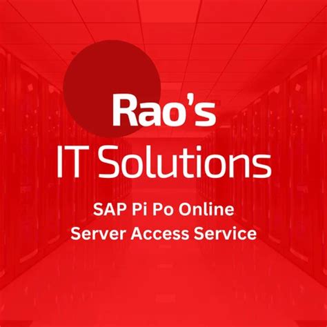 sap pi po online server access service at ₹ 1000 month in hyderabad