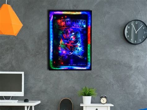 Illuminated Led Artwork Posters The Anytime Decorations Led Poster Is