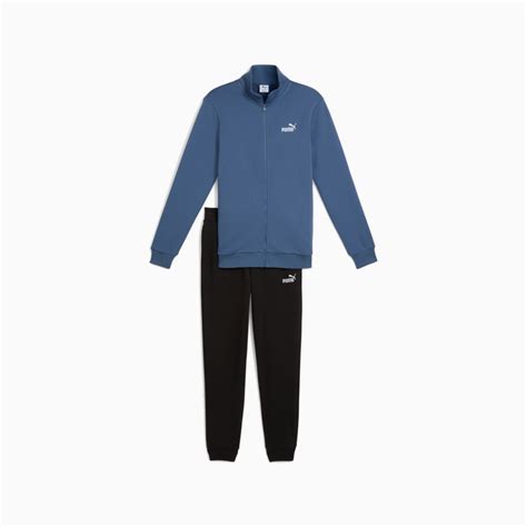 Conjunto Essentials Sweat Masculino Azul Puma Ref 68484880