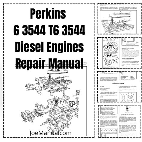 Perkins 6 3544 T6 3544 Diesel Engines Repair Manual